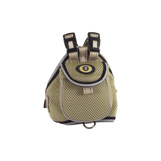 Soft Air Mesh Harnesses with Backpack – BrightPet